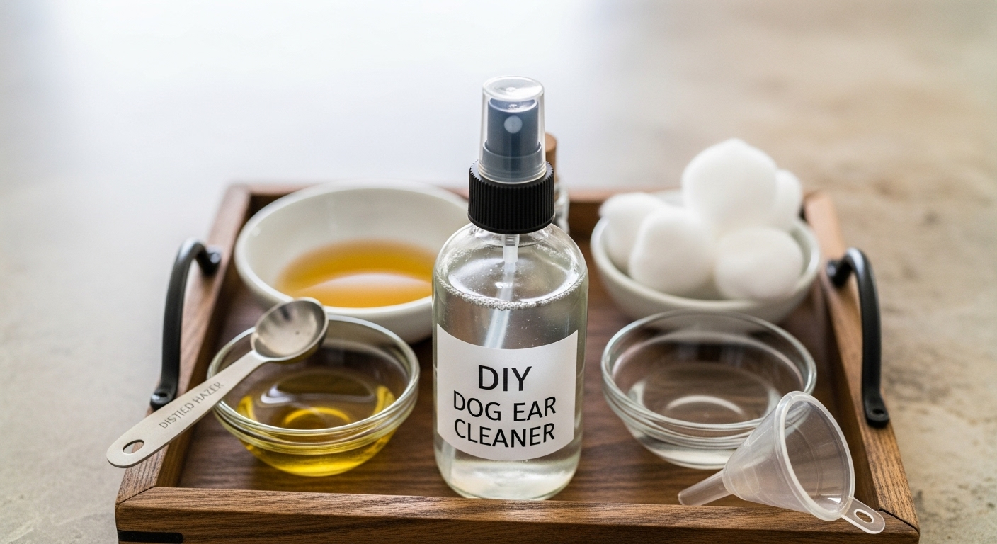 Homemade Dog Ear Cleaner: Safe, Easy & Vet-Approved Recipes - My Pet Master